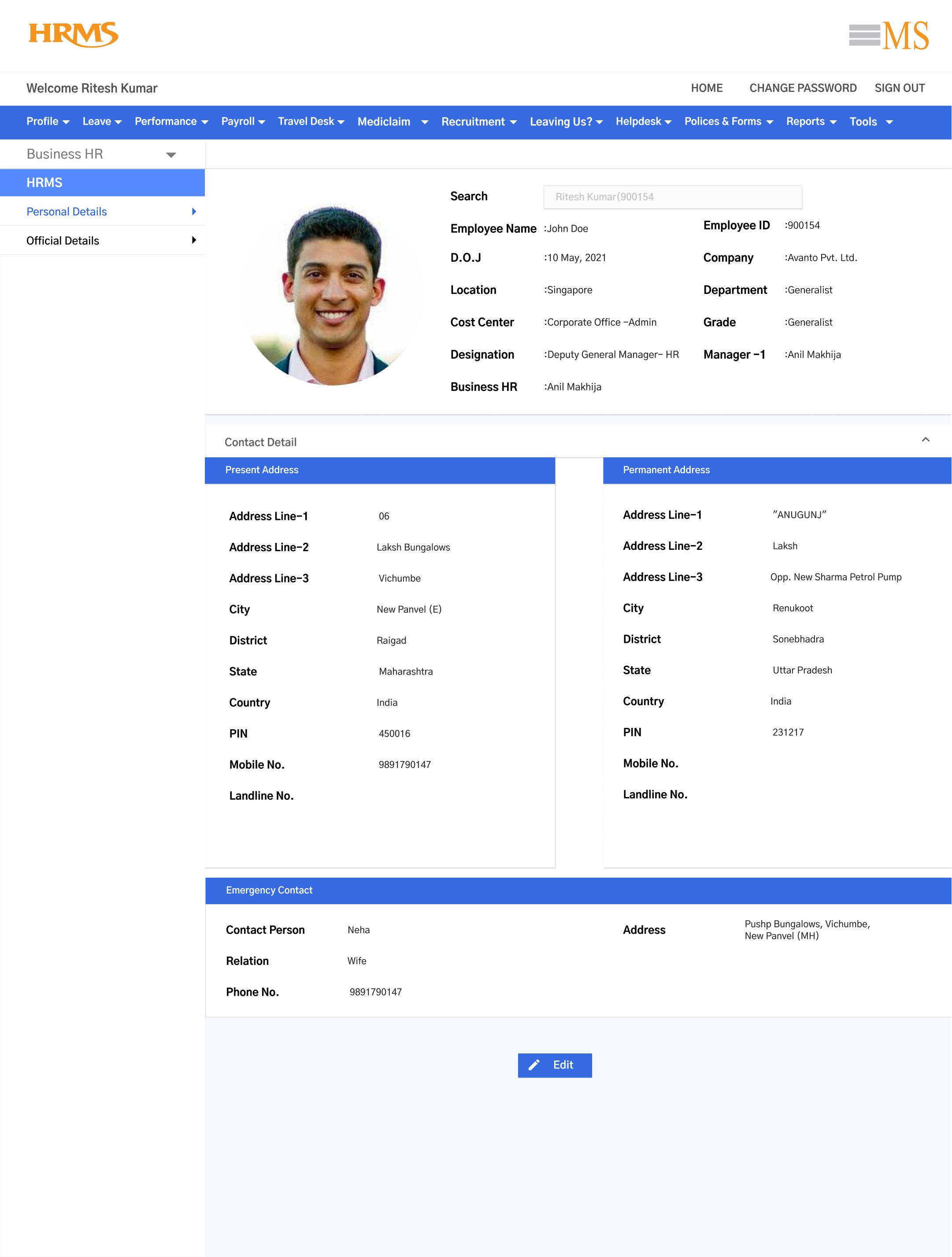 Megasoft eHRMS Software - 2023 Reviews, Pricing & Demo