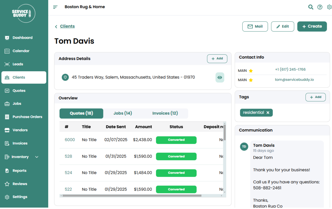Service Buddy Pricing, Alternatives & More 2025 | Capterra