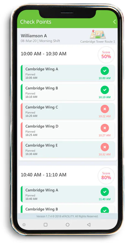 eFACiLiTY Patrol Management System Reviews, Cost & Features | GetApp ...