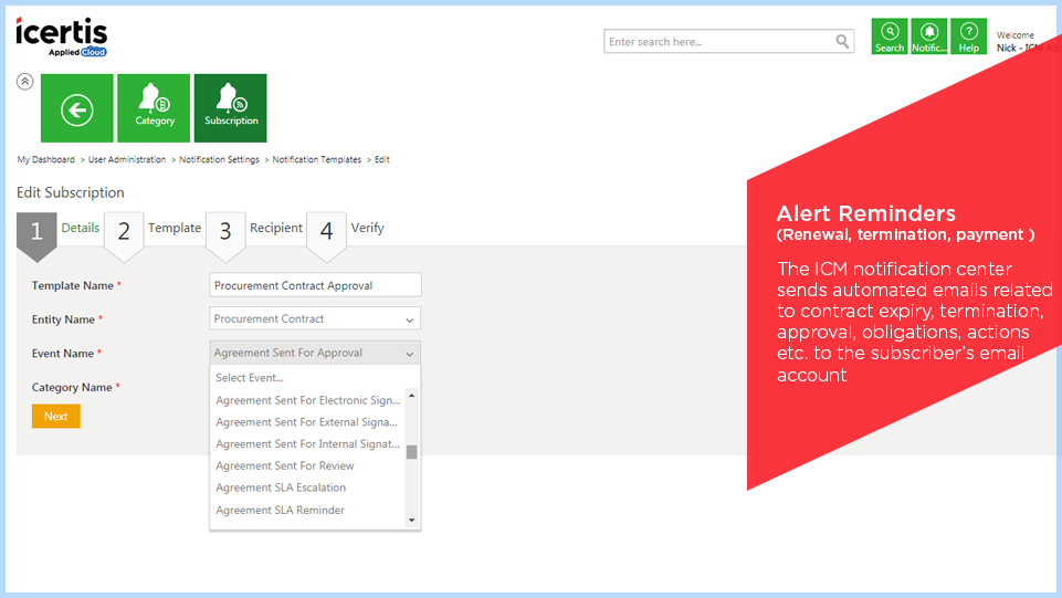 Icertis Suite Reviews, Cost & Features | GetApp Australia 2021