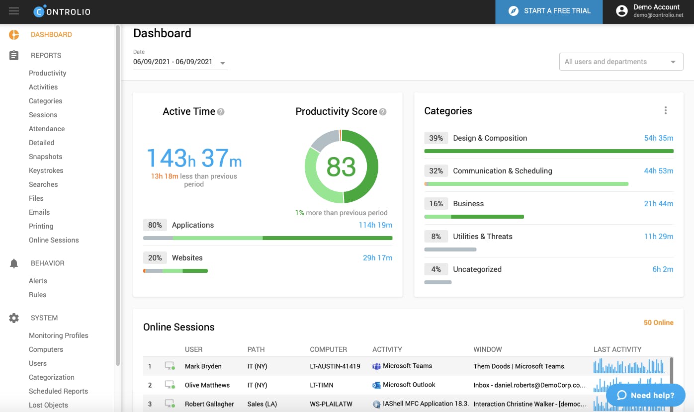 WE Controlio Pricing, Alternatives & More 2023 | Capterra