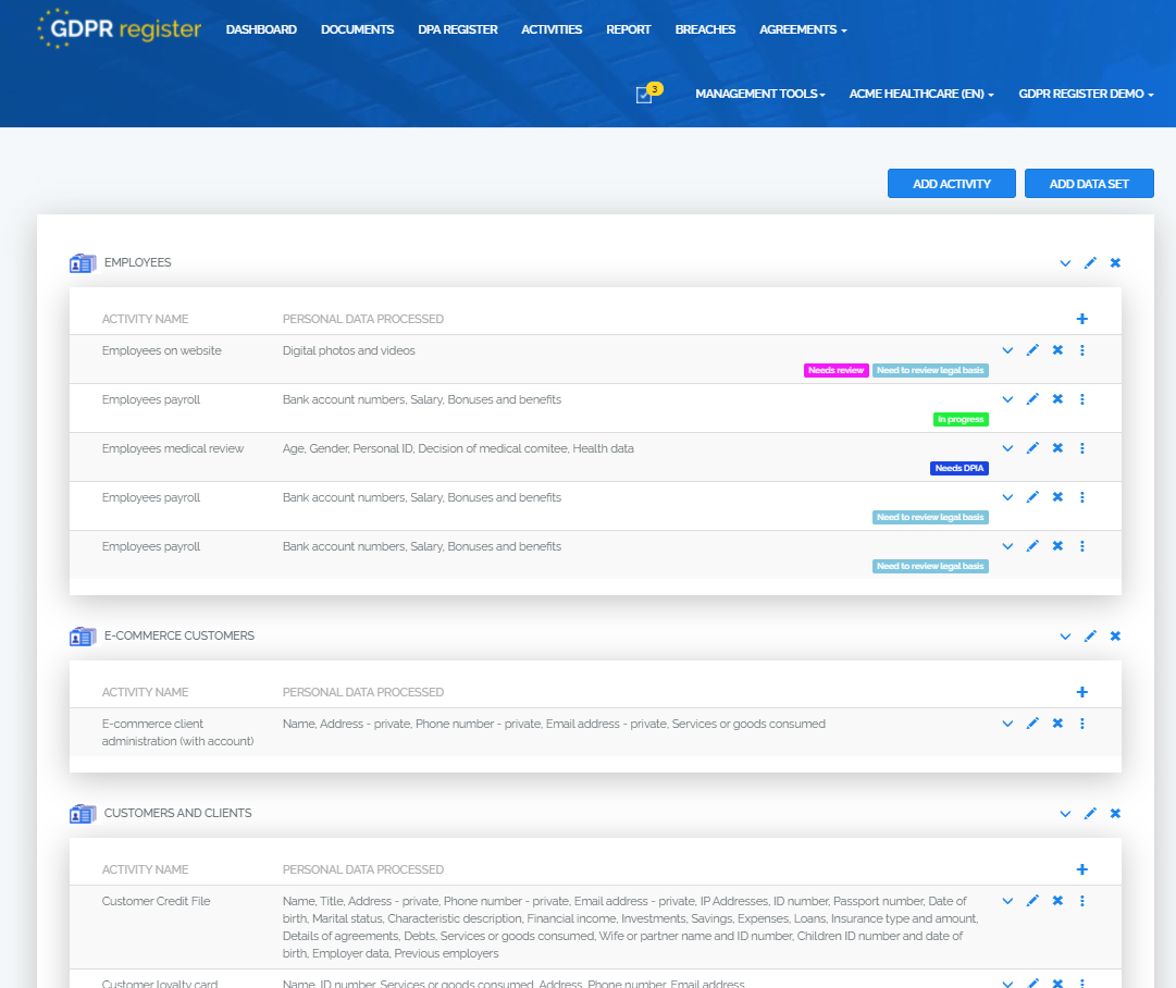 GDPR Register Software - 2025 Reviews, Pricing & Demo