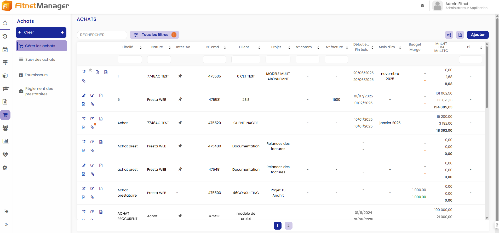 Fitnet Manager - Avis, notes, prix et abonnements - Capterra France 2026