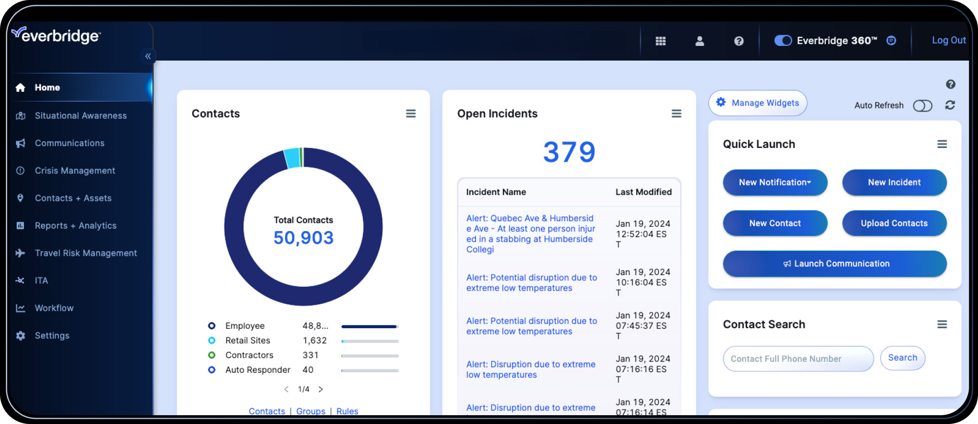 Everbridge 360 Software Pricing, Alternatives & More 2026 | Capterra