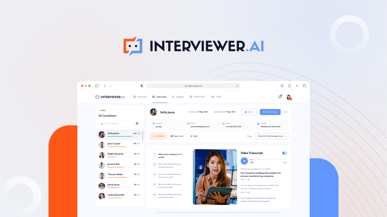 Interviewer.AI Pricing, Alternatives & More 2023 | Capterra
