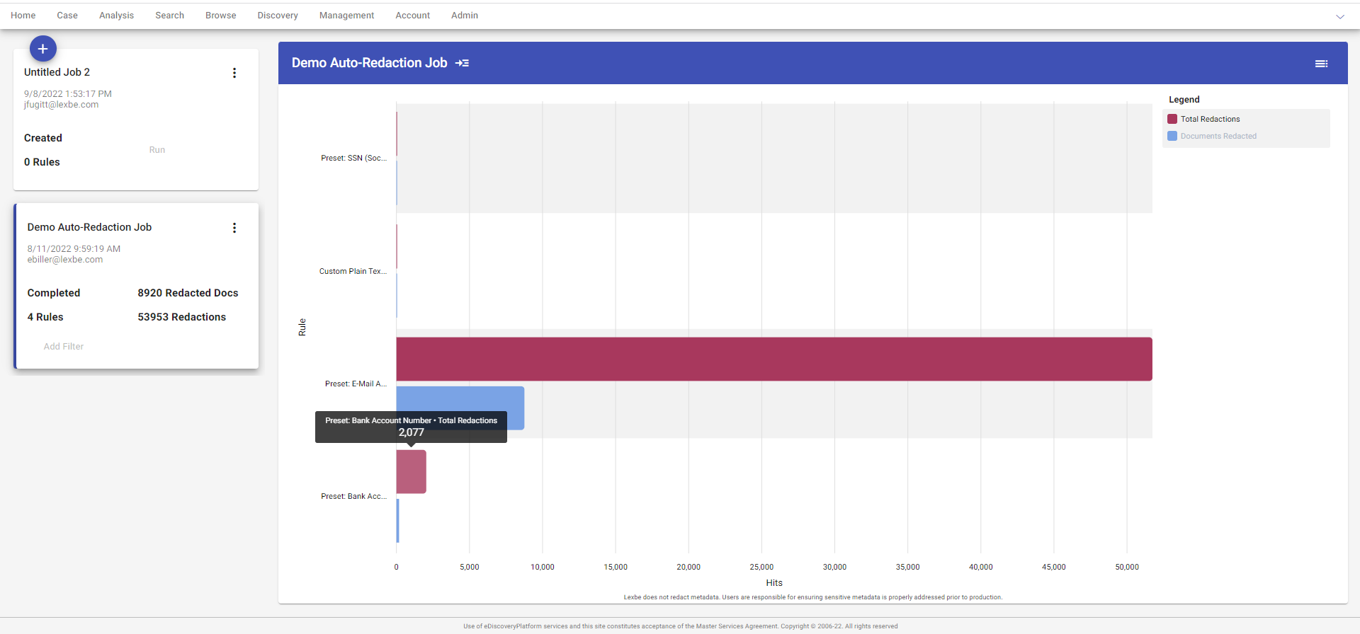 Lexbe eDiscovery Platform Erfahrungen, Kosten & Bewertungen | GetApp Deutschland 2025
