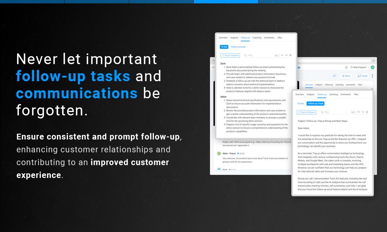 Traq.ai Software - 2024 Reviews, Pricing & Demo