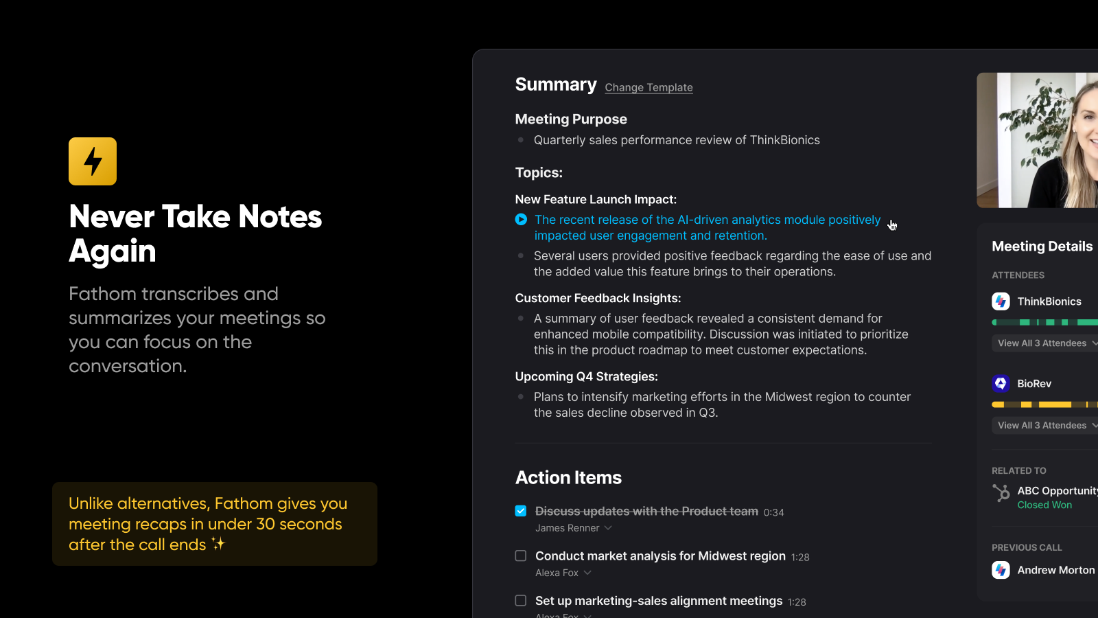Fathom Pricing, Alternatives & More 2025 | Capterra