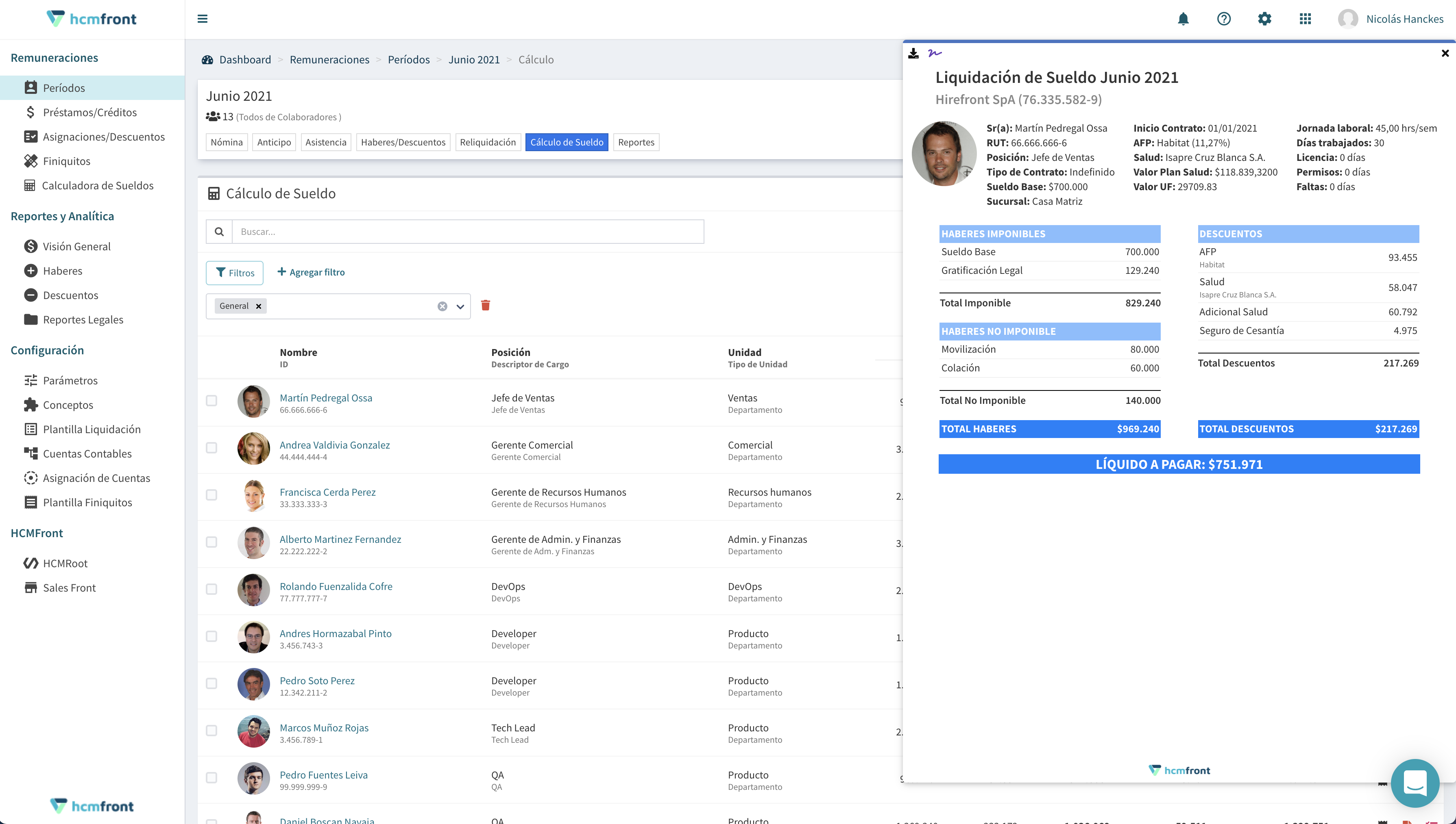 HCMFront: precios, funciones y opiniones | GetApp Chile 2025