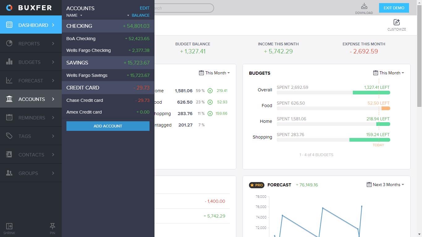 Buxfer Pricing, Alternatives & More 2025 | Capterra