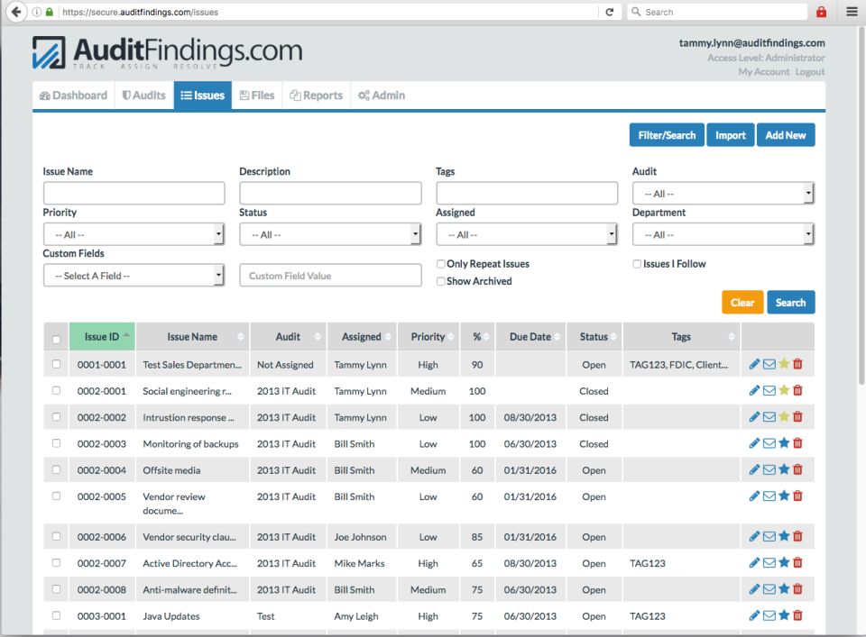 AuditFindings.com Software - 2025 Reviews, Pricing & Demo