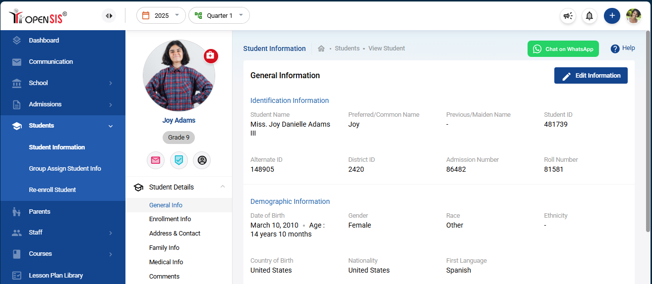 openSIS Pricing, Alternatives & More 2025 | Capterra