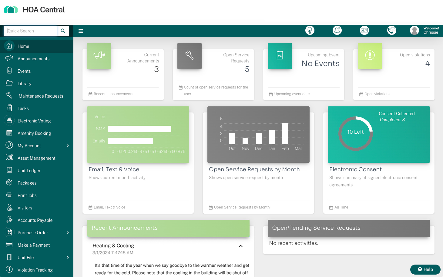 HOA Central Pricing, Alternatives & More 2025 | Capterra