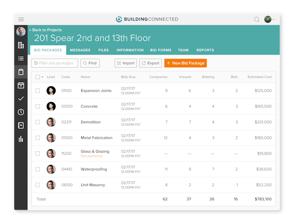 BuildingConnected Reviews, Demo & Pricing - 2021
