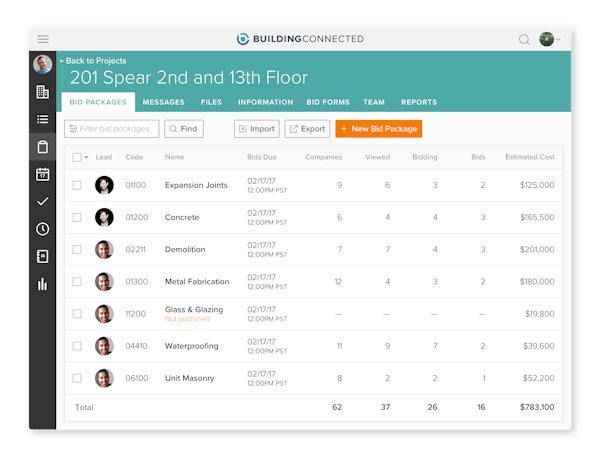 BuildingConnected Reviews, Demo & Pricing - 2021