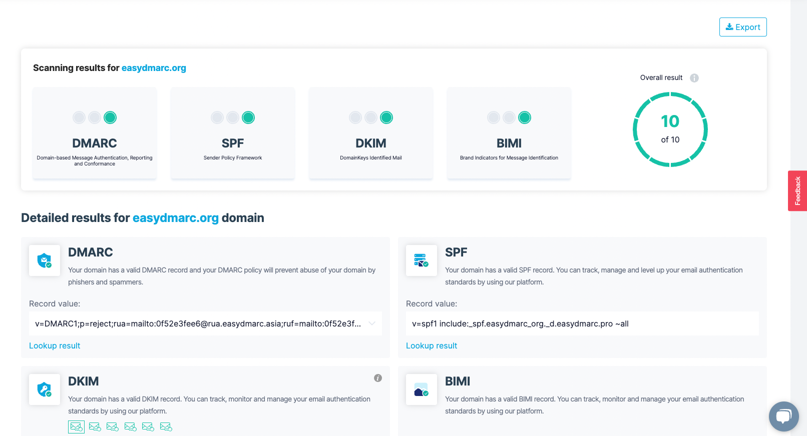 EasyDMARC - Prix, tarif, abonnement et avis | GetApp France 2025