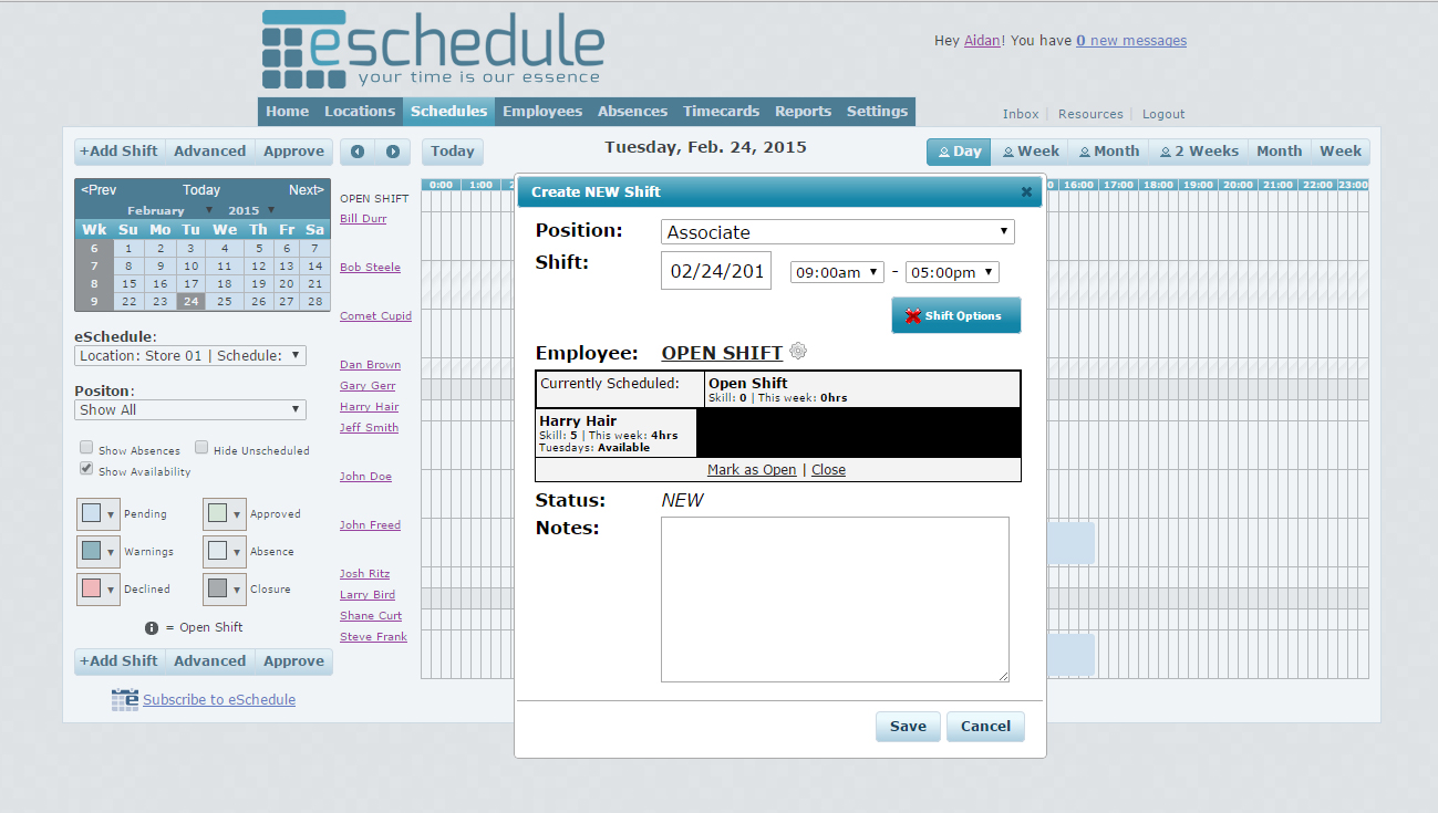 eSchedule: precios, funciones y opiniones | GetApp Chile 2025