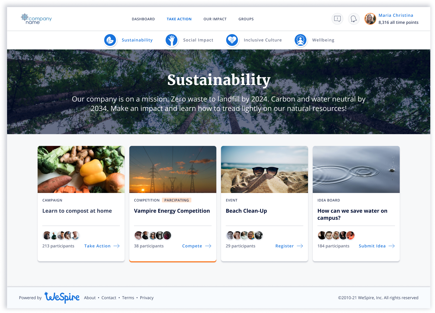 WeSpireとは？ | 機能や料金、導入事例をご紹介【キャプテラ】