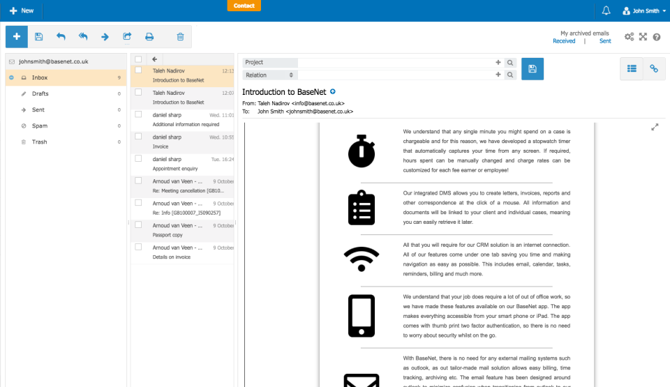 BaseNet - Opiniones, precios y características - Capterra España 2025