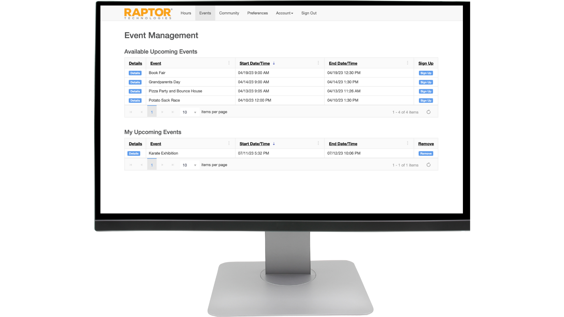 Raptor Volunteer Management Software - 2025 Reviews, Pricing & Demo