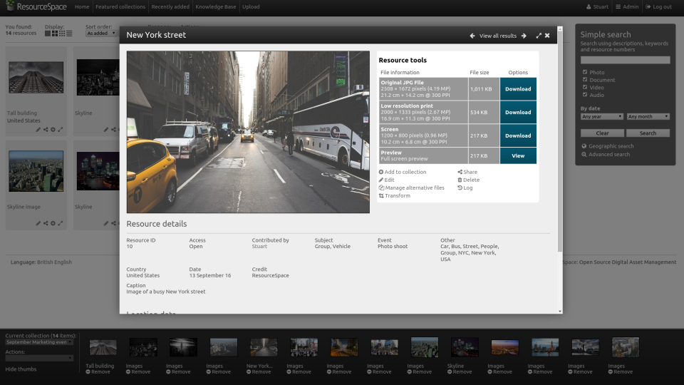 ResourceSpace Reviews, Cost & Features | GetApp Australia 2025