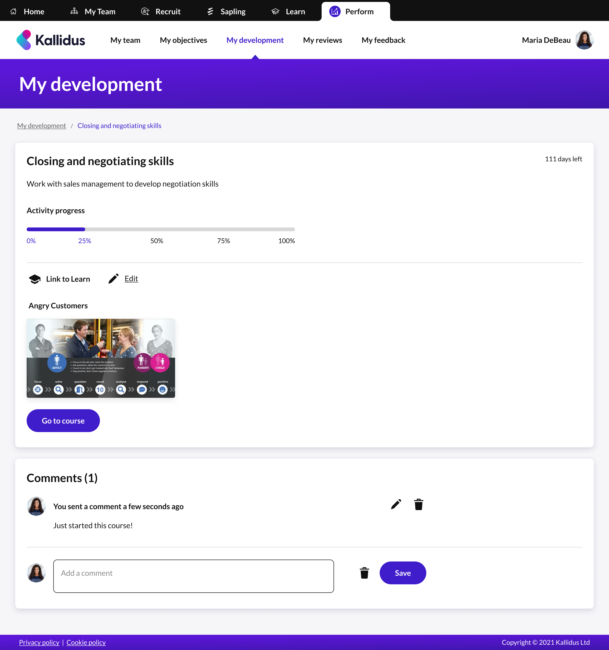Kallidus Perform | Reviews, Pricing & Demos - SoftwareAdvice AU