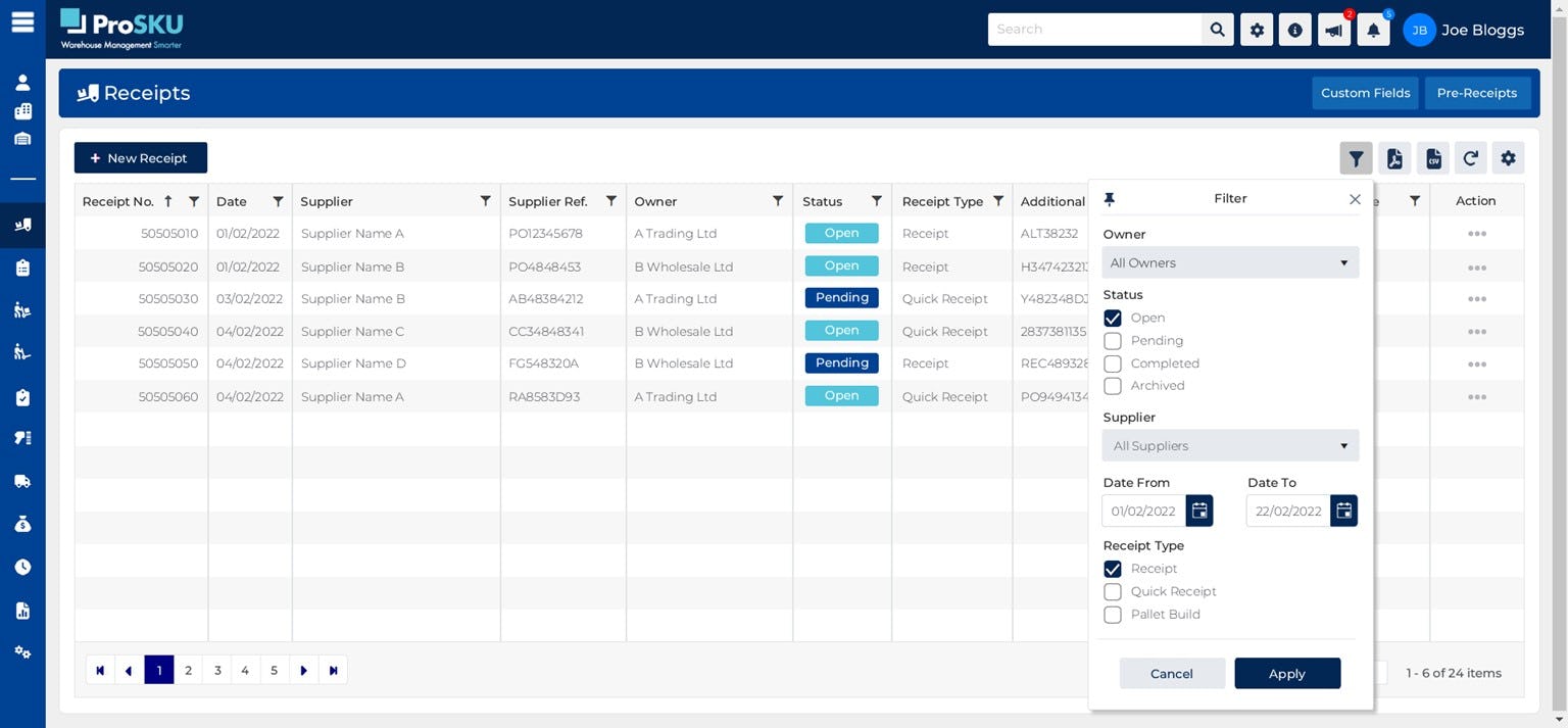 ProSKU SaaS WMS | Reviews, Pricing & Demos - SoftwareAdvice GB