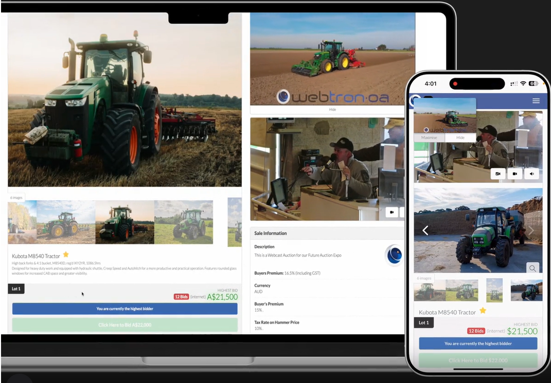 Webtron Online Auction Pricing, Alternatives & More 2025 | Capterra