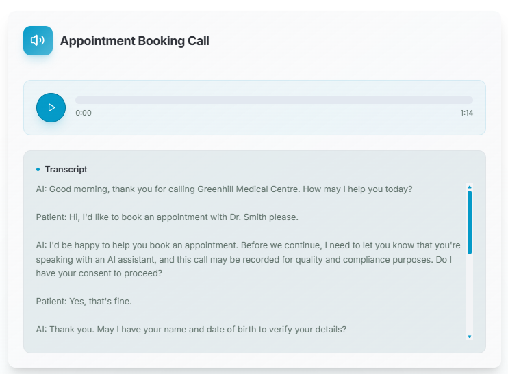 ClinicCall AI Software Pricing, Alternatives & More 2025 | Capterra