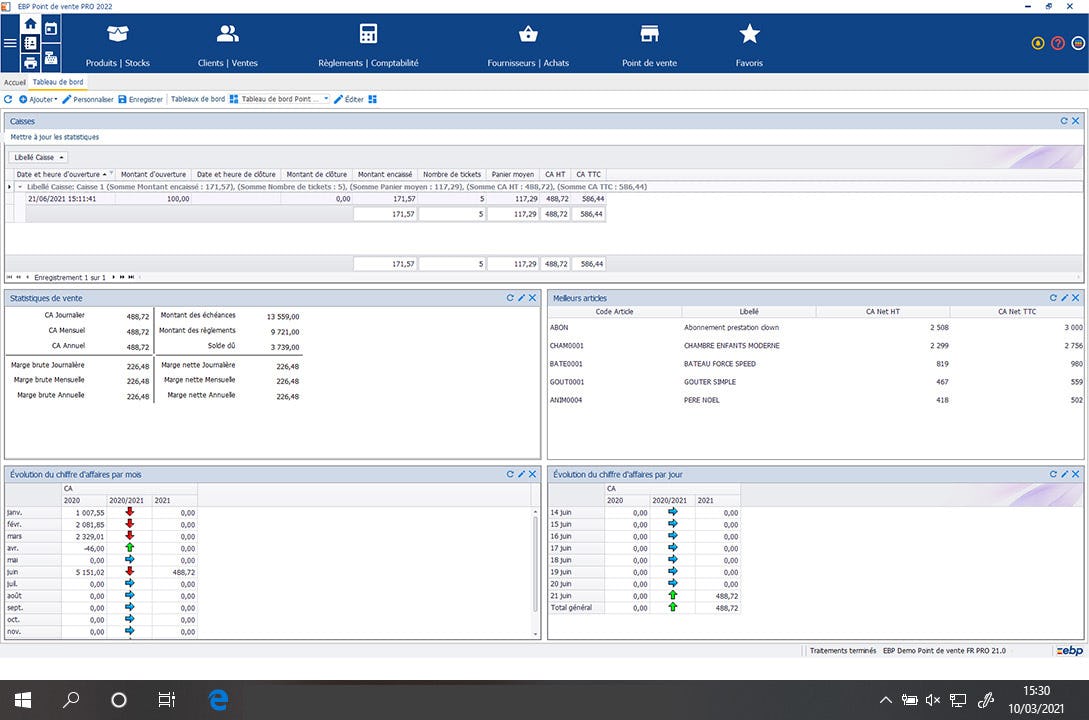 EBP Point de Vente Pro - Avis, notes, prix et abonnements - Capterra ...