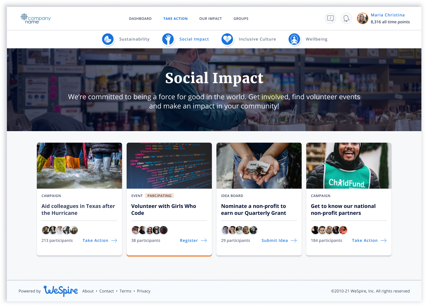 WeSpire Pricing, Alternatives & More 2025 | Capterra