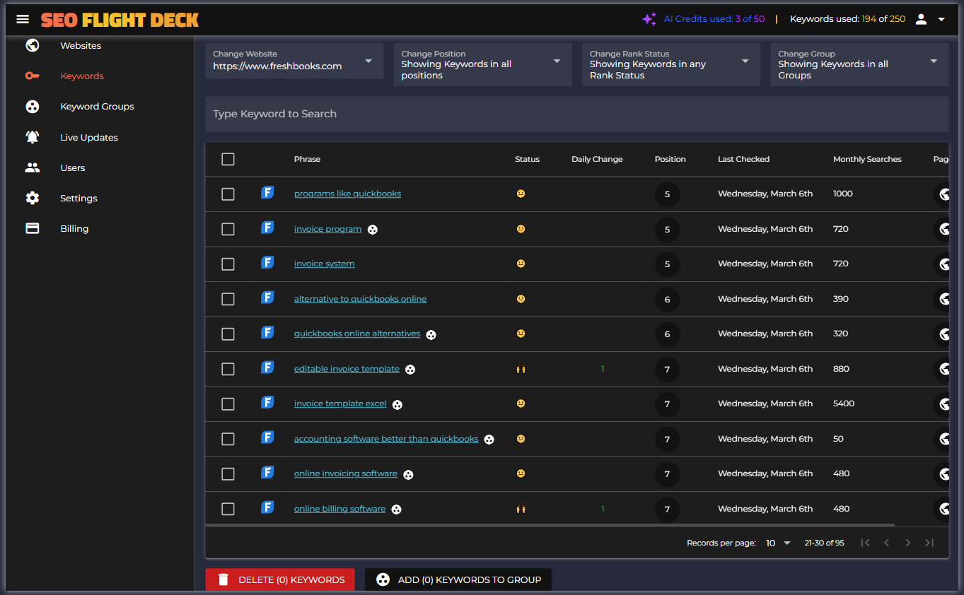 SEO Flight Deck Pricing, Alternatives & More 2025 | Capterra