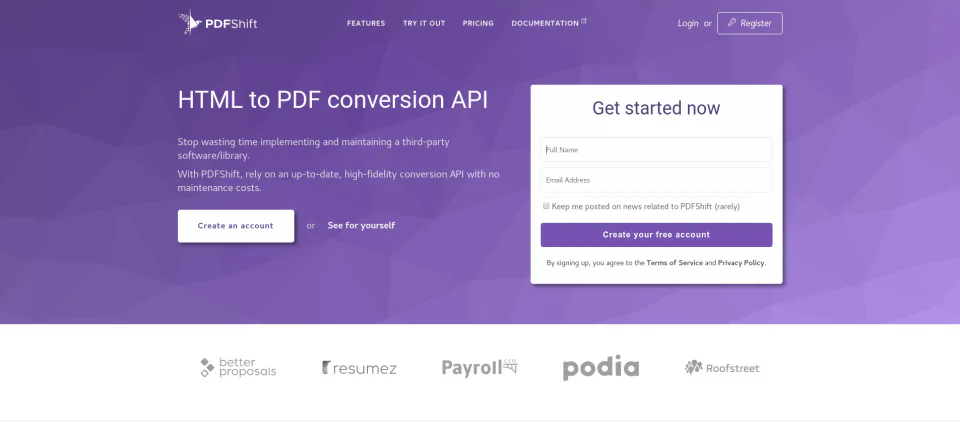 PDFShift Cost & Reviews - Capterra Australia 2026