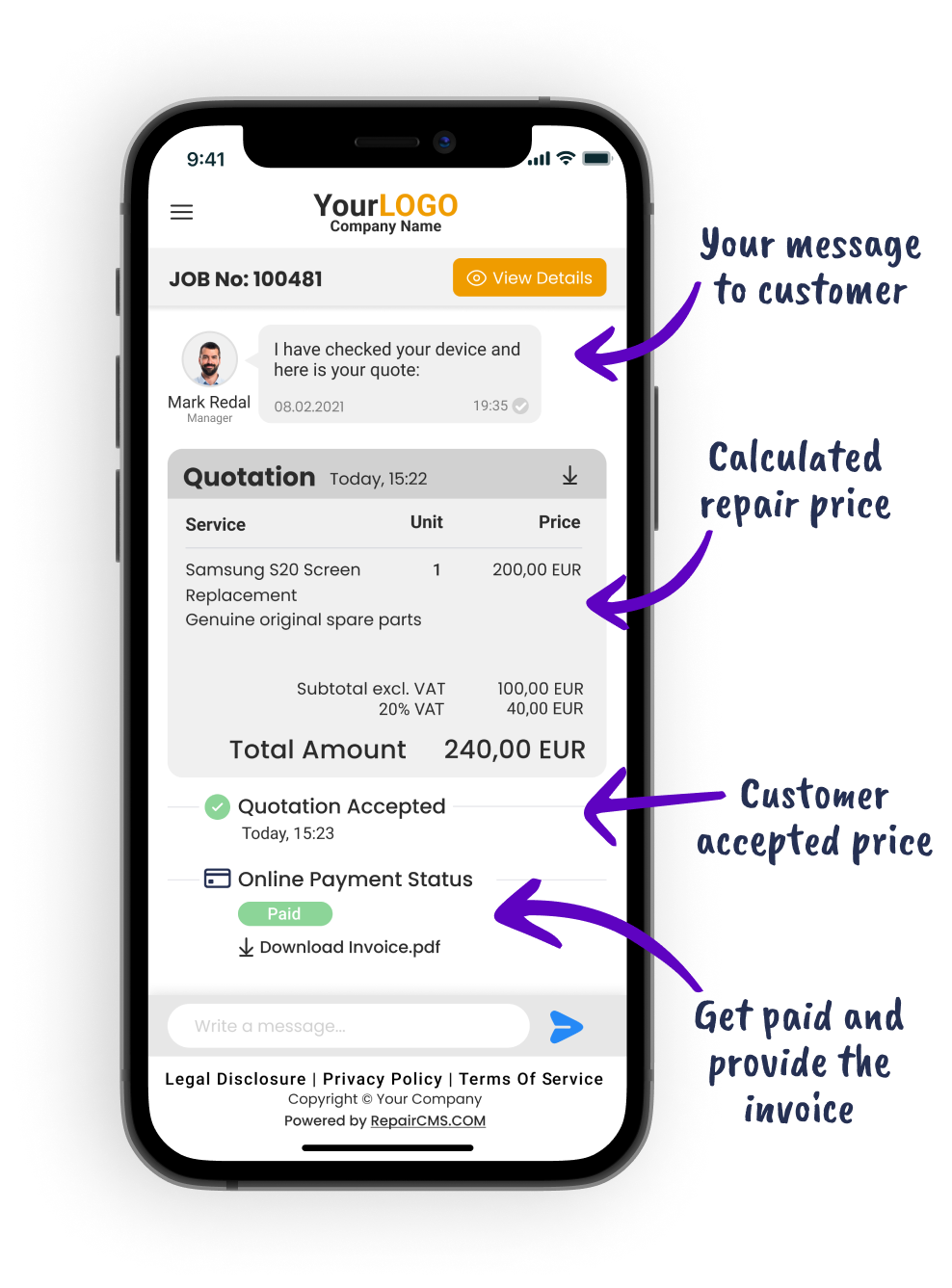 RepairCMS Ultimate Cost & Reviews - Capterra Australia 2024