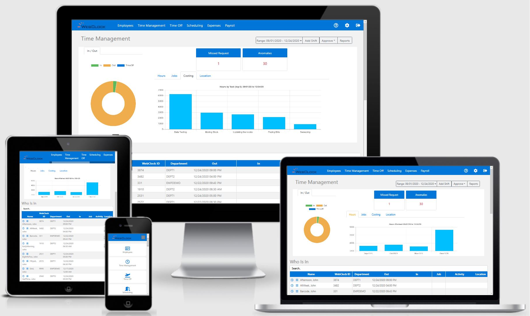 ITCS-WebClock Software - 2024 Reviews, Pricing & Demo