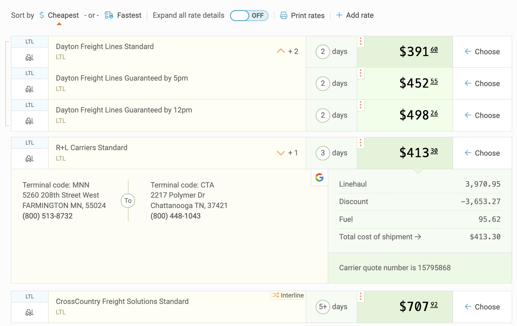 Freightview - Opiniones, precios y características - Capterra España 2025