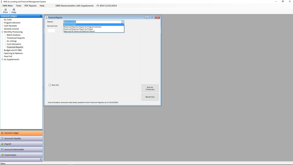 GMS Accounting and Financial Management Reporting System - Opiniones ...