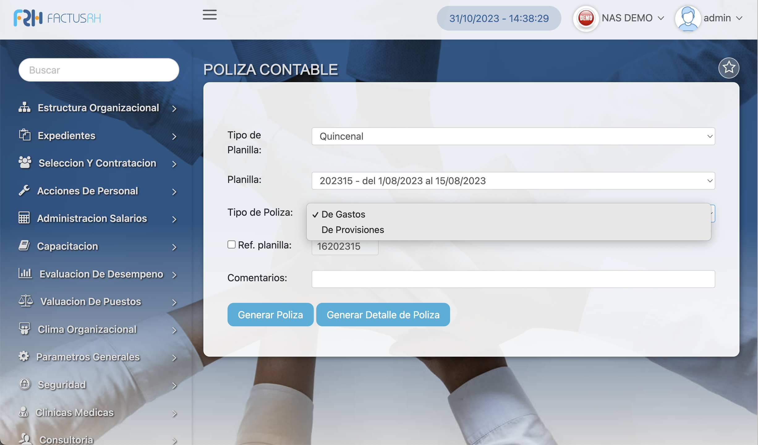 FACTUS RH - Opiniones, precios y características - Capterra España 2026