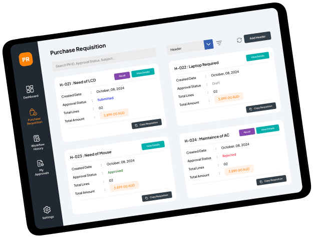 Purchase Requisition App Pricing, Alternatives & More 2025 | Capterra
