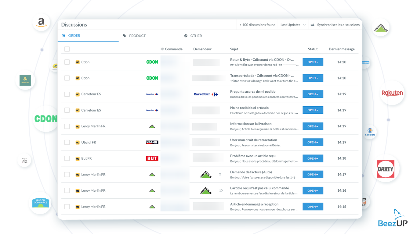 BeezUP - Avis, notes, prix et abonnements - Capterra France 2025