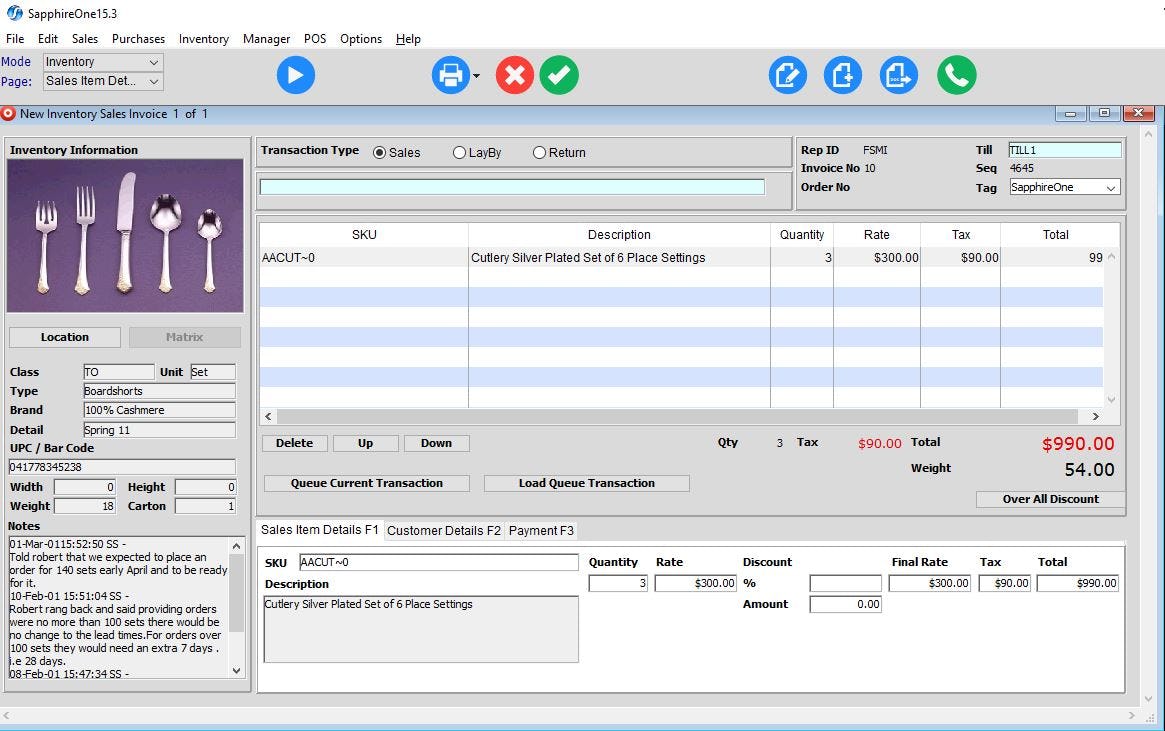 SapphireOne Software - 2024 Reviews, Pricing & Demo