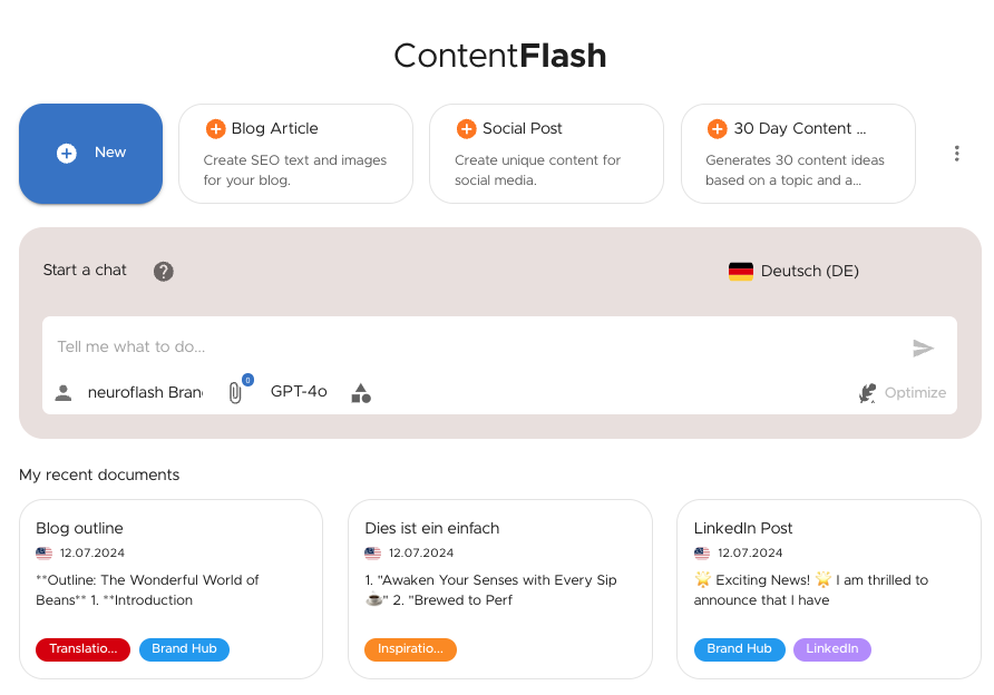 neuroflash Software - 2024 Reviews, Pricing & Demo