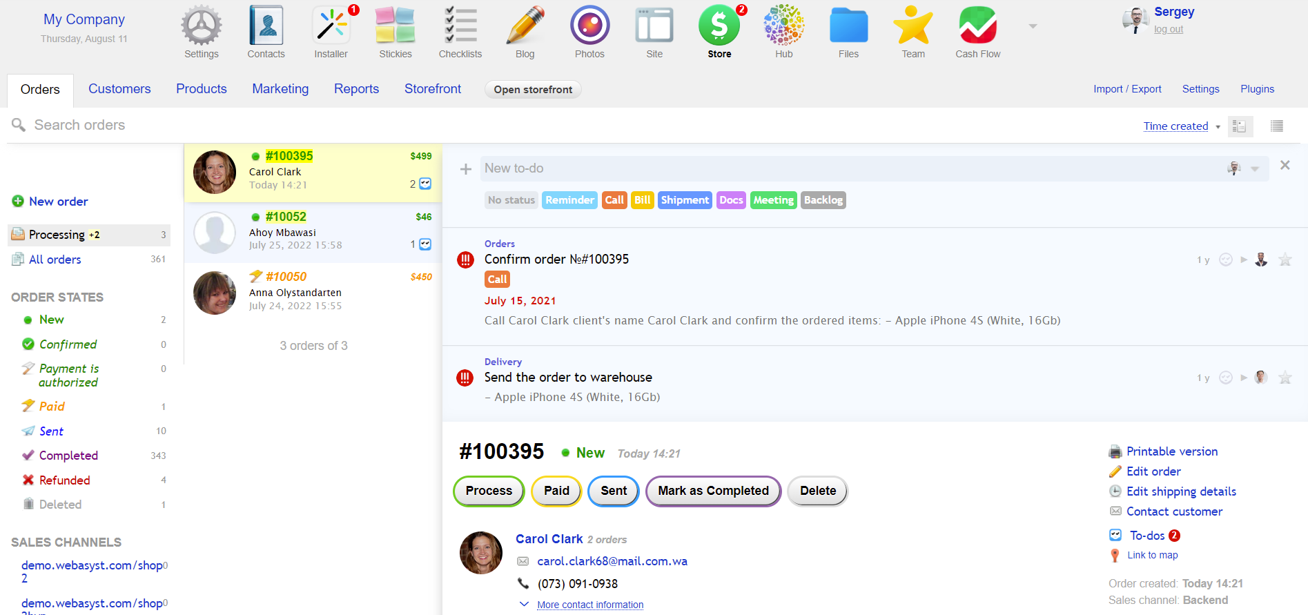 Webasyst - Opiniones, precios y características - Capterra España 2024