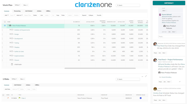 Planview Clarizen Reviews, Demo & Pricing - 2022