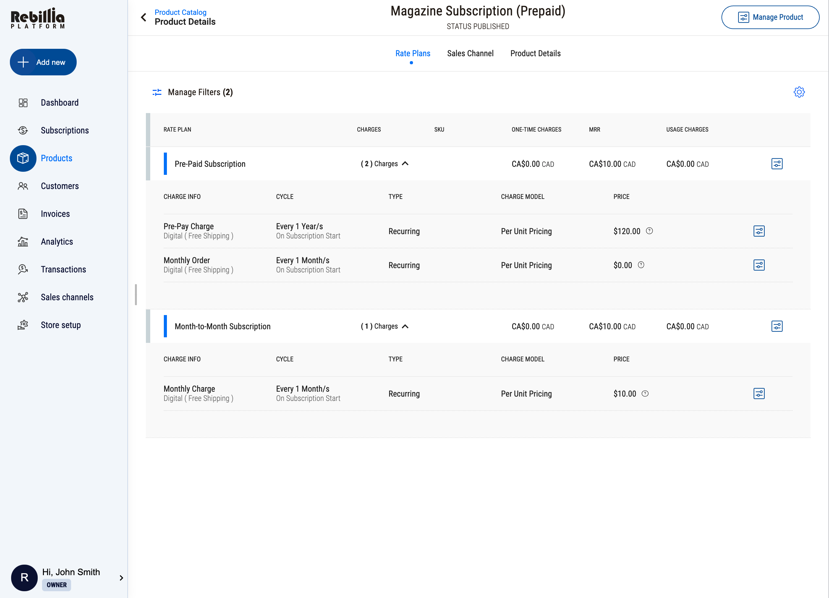 Rebillia Platform Software - 2025 Reviews, Pricing & Demo