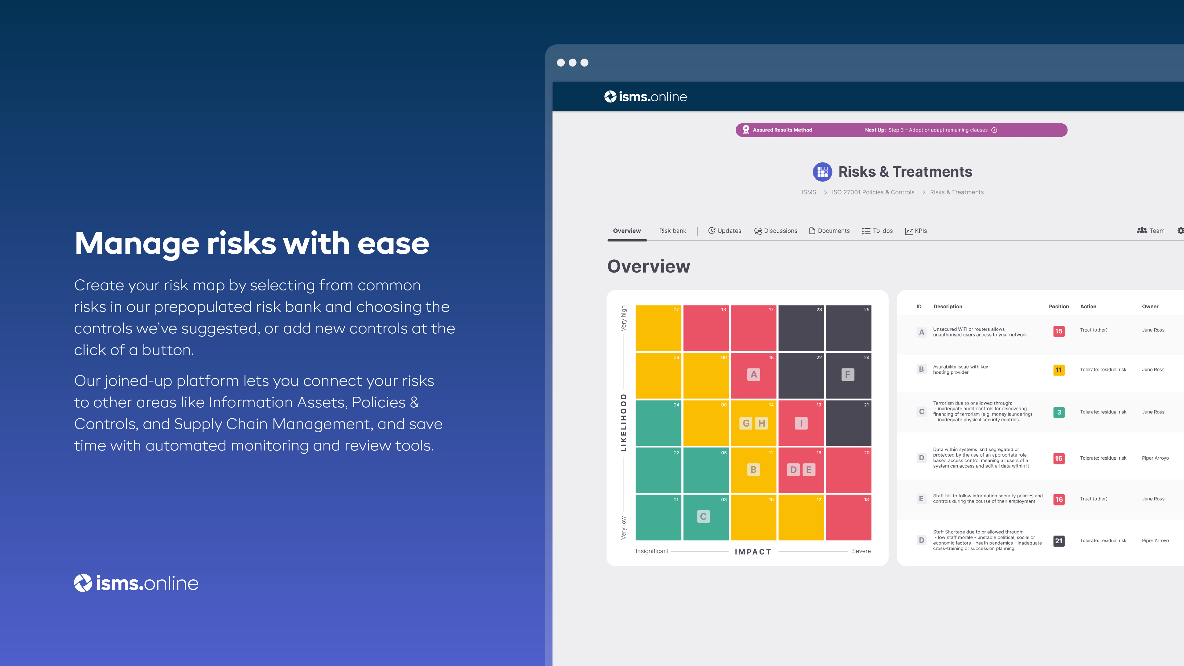 ISMS.online: precios, funciones y opiniones | GetApp México 2024