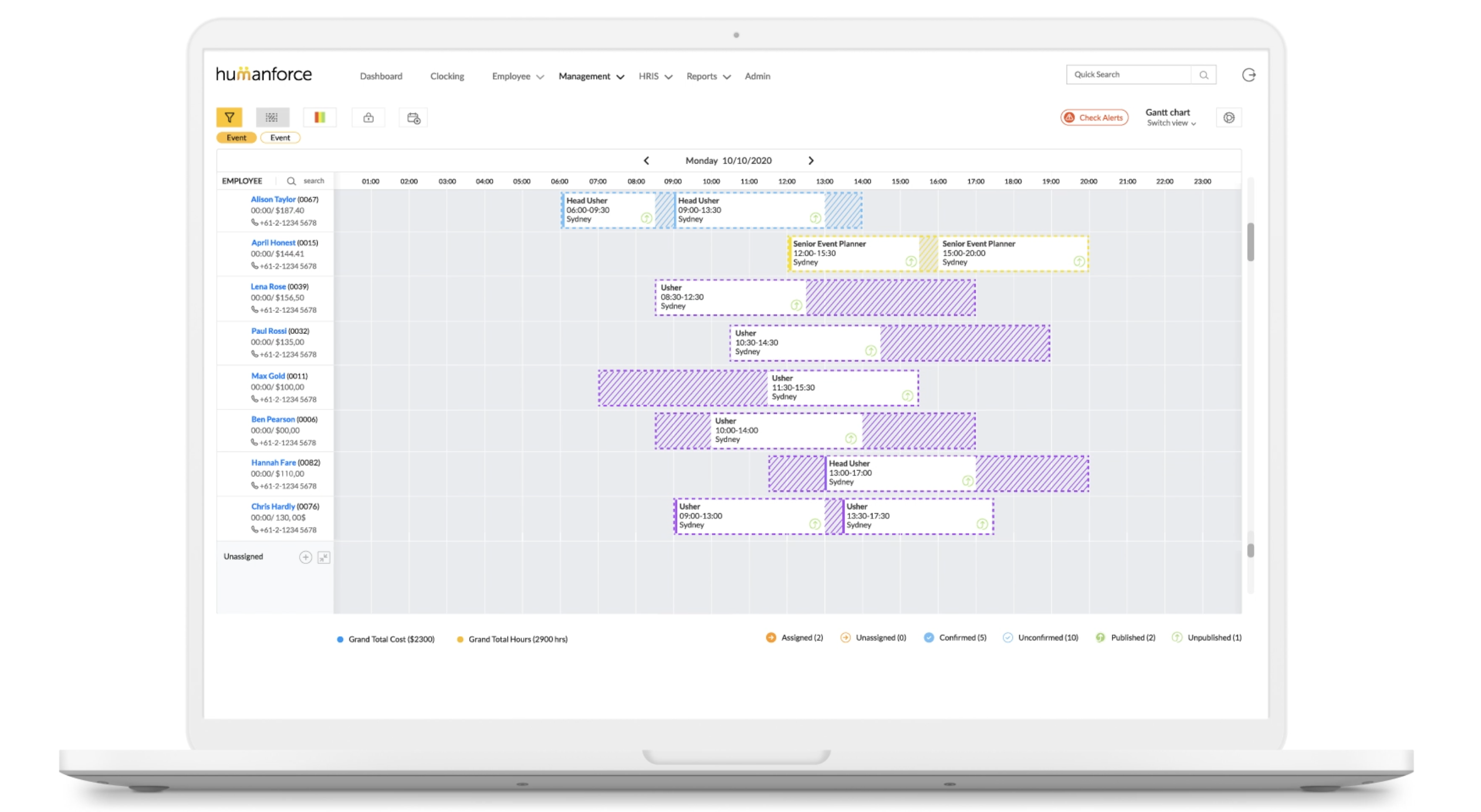 Humanforce Software - 2025 Reviews, Pricing & Demo