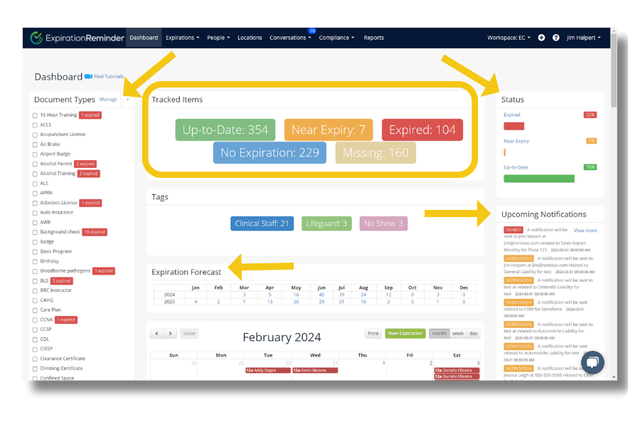 Expiration Reminder Software - 2024 Reviews, Pricing & Demo