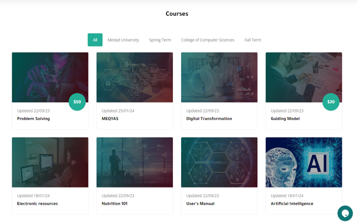 MEDAD Learning Management Platform Reviews, Prices & Ratings | GetApp UAE 2024