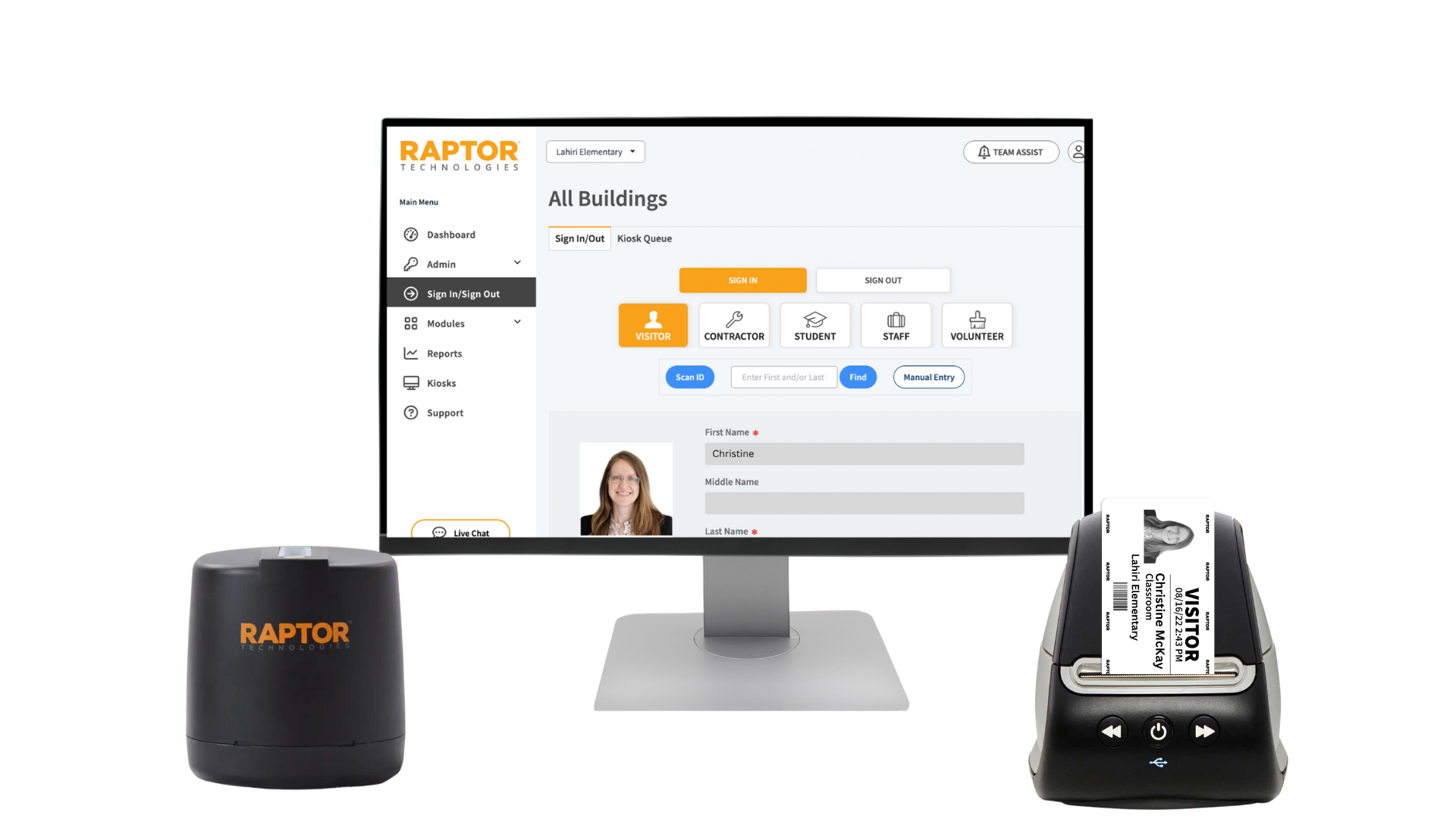 Raptor VisitorSafe 2025 Pricing, Features, Reviews & Alternatives | GetApp